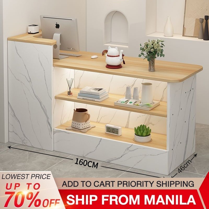 Cashier shop small bar table clothing beauty salon counter supermarket ...