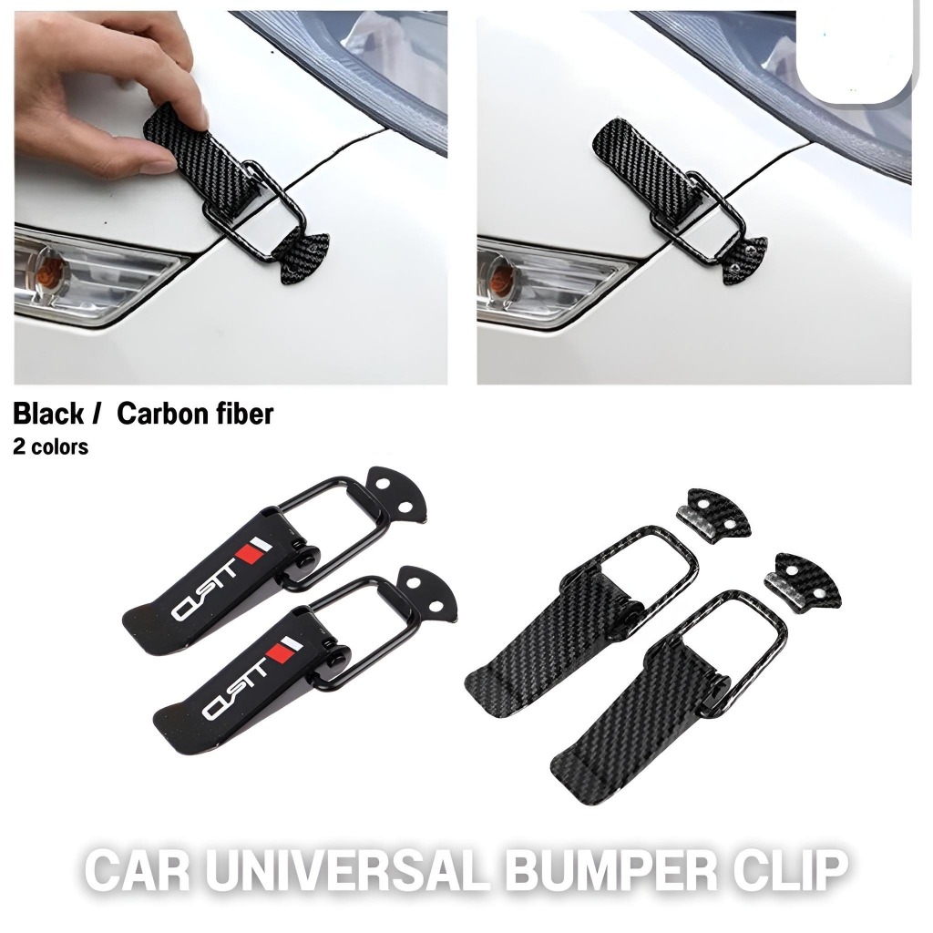 Fiber Bumper Clip Accessories Universal Car | Shopee Philippines