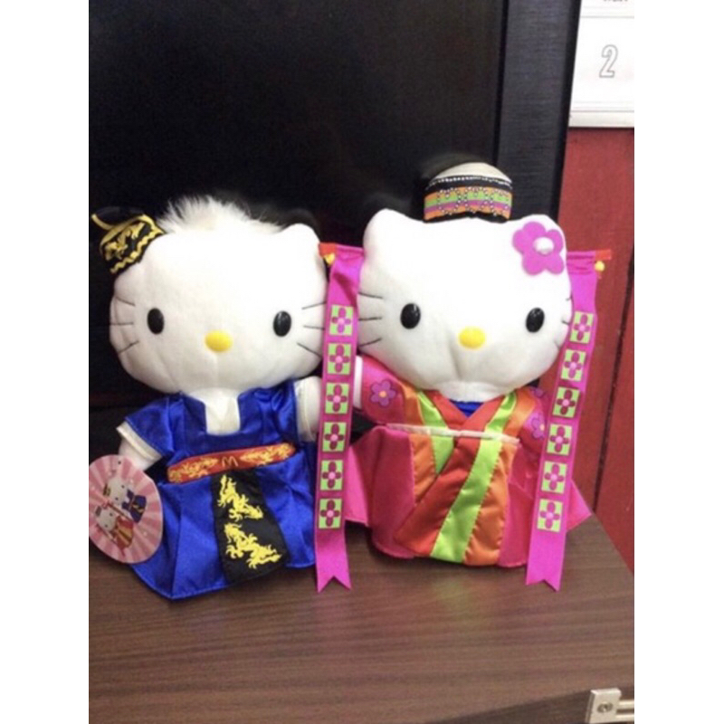 Hello kitty korean wedding couple stuffed toy | Shopee Philippines