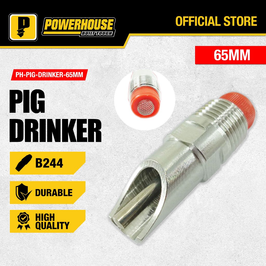 Powerhouse Stainless Pig Drinker with Filter Big B244 65mm PHHT ...