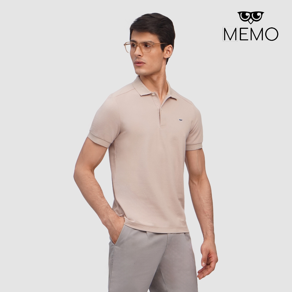 Memo Ultimate Basics Owl Polo For Men (Cement/Cloud Blue/Orange/Sand ...