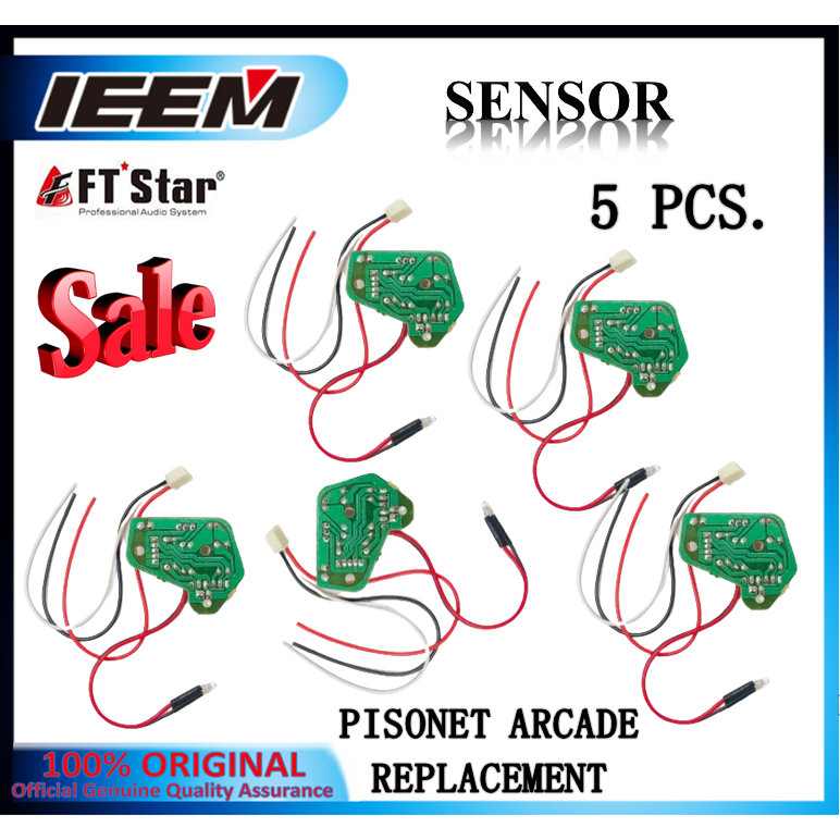 Pisonet Arcade Replacement Coin slot Sensor set of 5 | Shopee Philippines