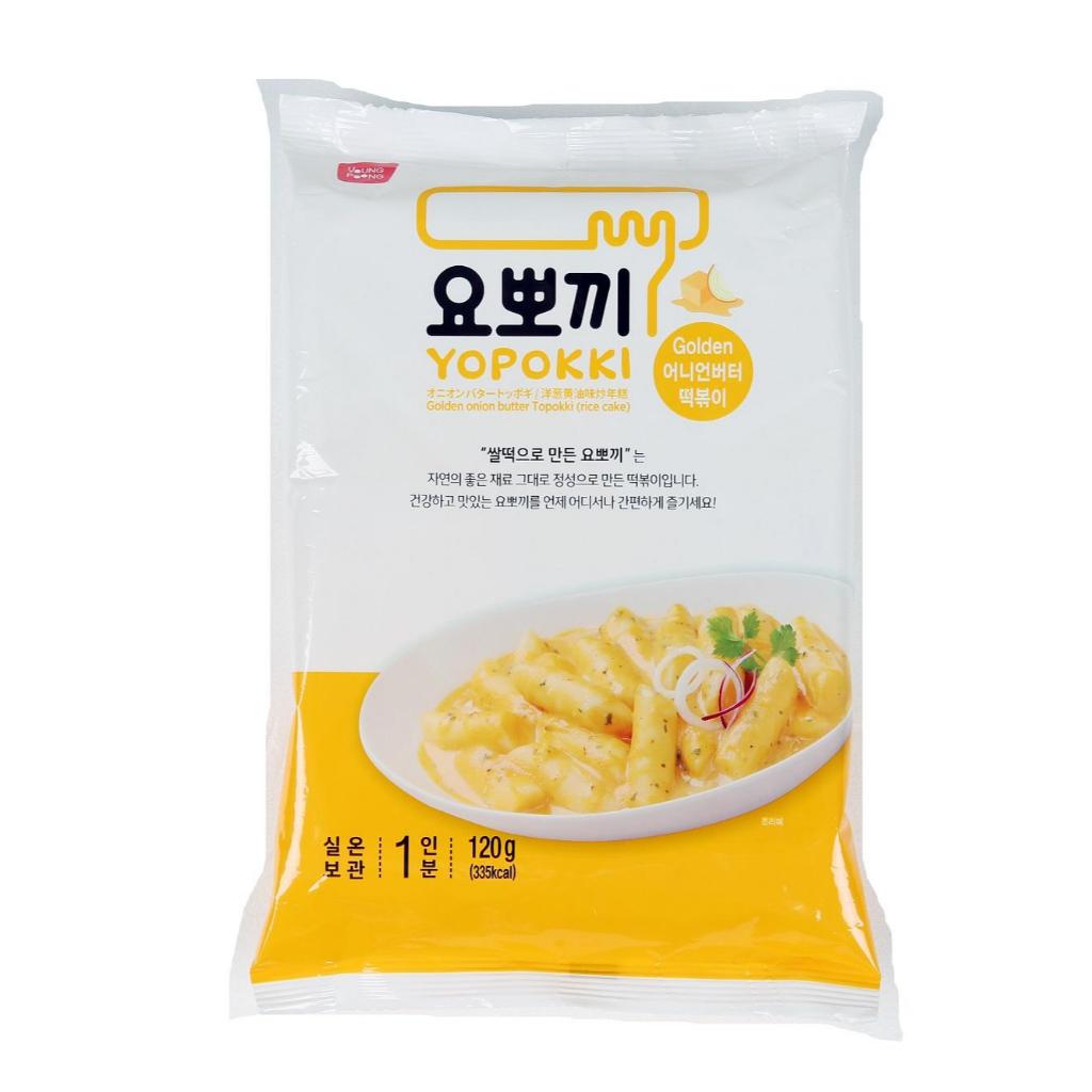 YOPOKKI [140g Pouch] Authentic Korean Tteokbokki Rice Cake Instant ...