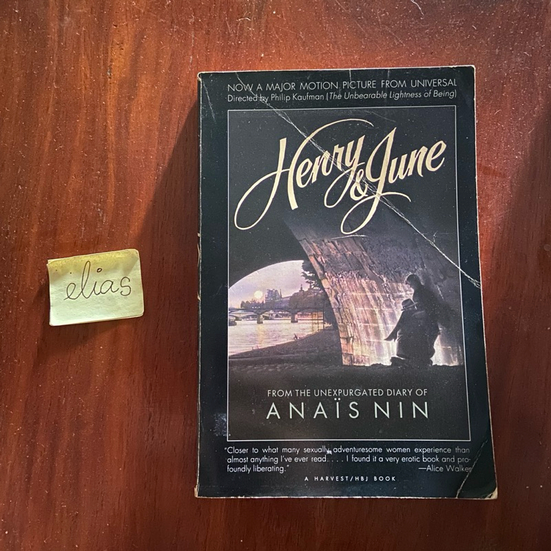 Henry and June - Anais Nin | Shopee Philippines