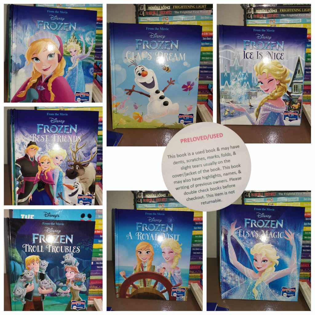 Disney Frozen story books hardcover | Shopee Philippines