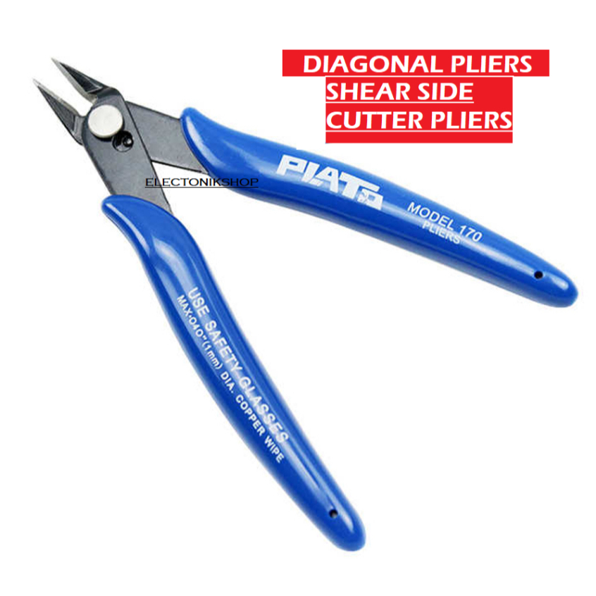 Wire Cutter Side Cutter Plier 170 Diagonal Pliers Hand Tool Assorted ...
