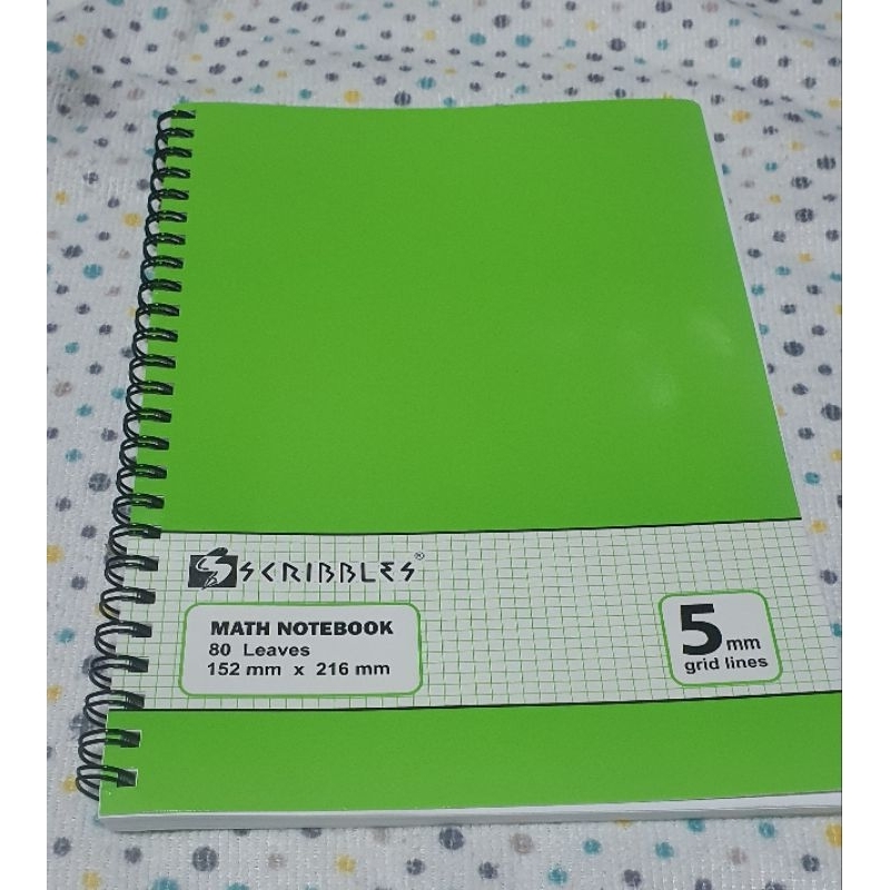 Math Notebook Scribbles 5mm | Shopee Philippines