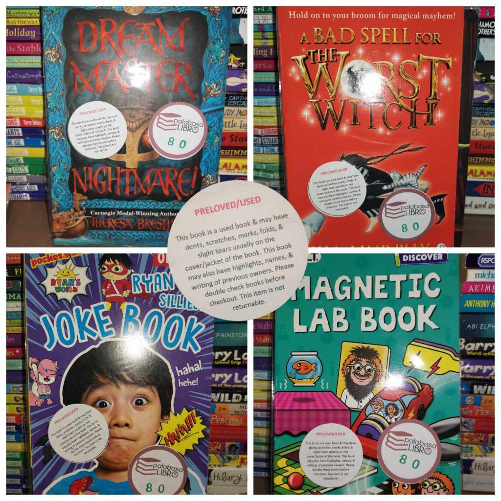 Dream Master Nightmare Bad Spell for the Worst Witch Joke Book Magnetic ...