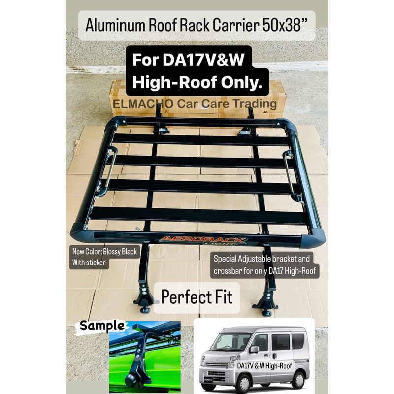DA17 New Roof Rack Carrier 50x38” (Aluminum) For DA17V/DA17W High-Roof only. | Shopee Philippines