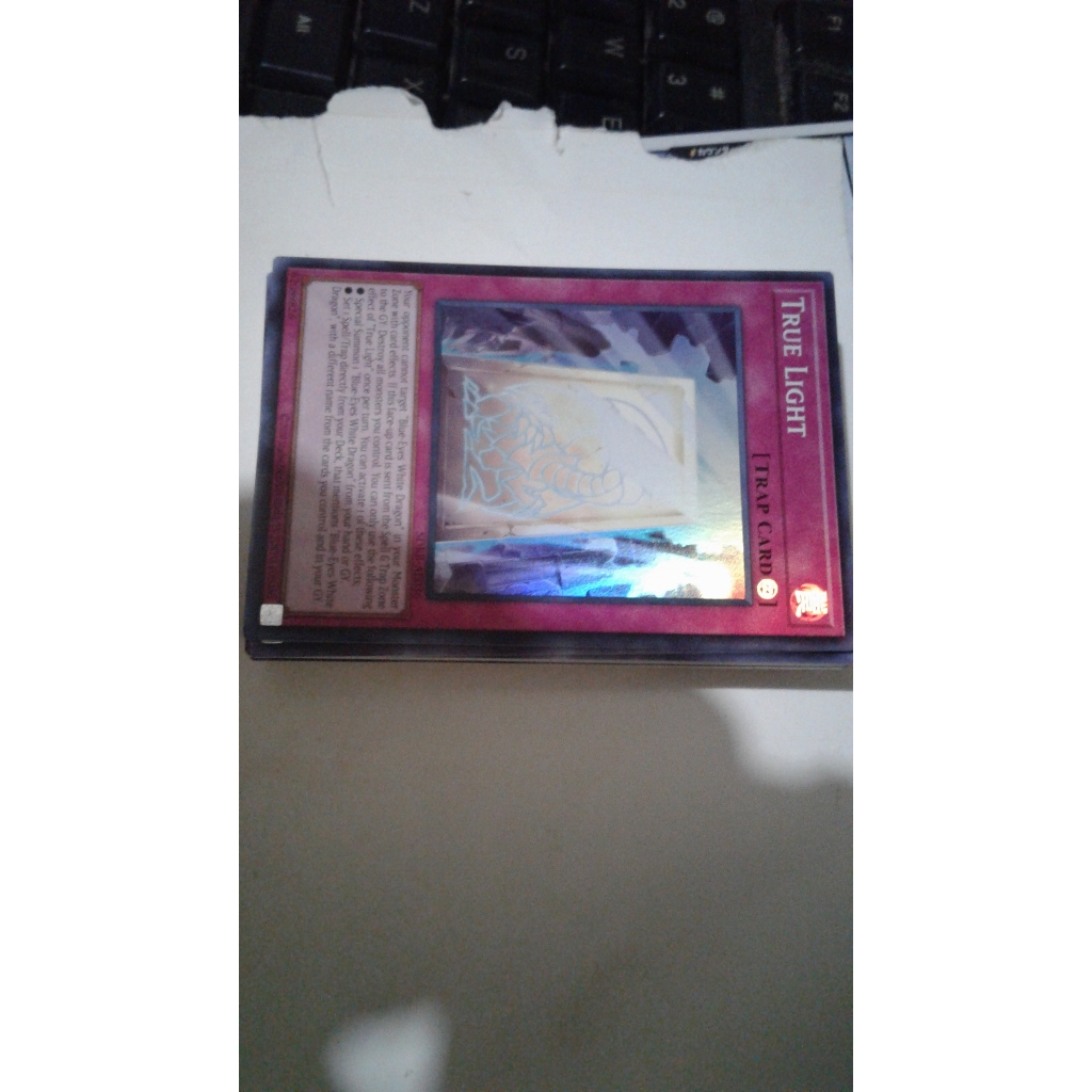 SD RB AE 36 FOIL SUPER RARE TRAP TRUE LIGHT YUGIOH KONAMI 1 ONE PIECE ...