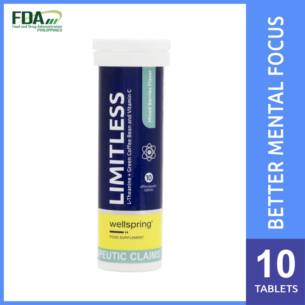 Limitless Effervescent Tablets for Focus Best Brain Booster Nootropics for Memory Clarity and ...