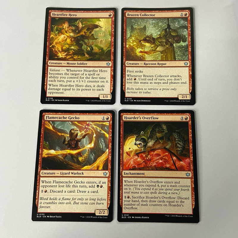 HEARTFIRE HERO BRAZEN COLLECTOR FLAMECACHE GECKO HOARDER’S OVERFLOW ...