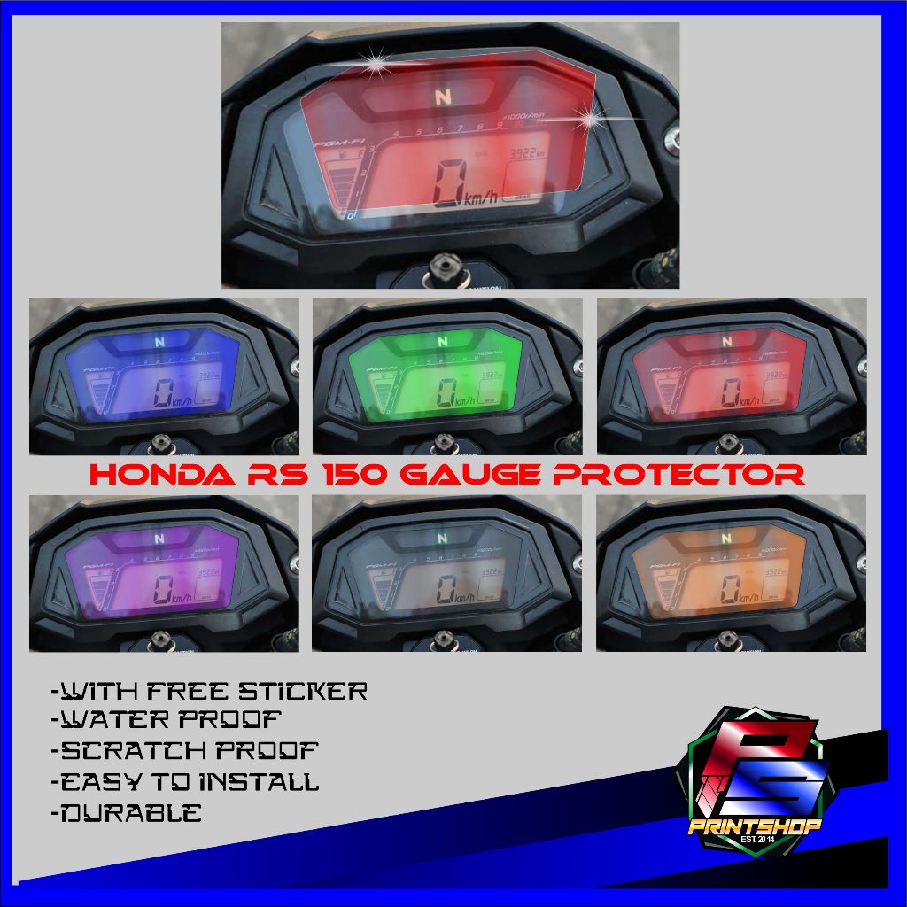 RS 150r Speedometer LCD Panel Gauge Protector Film Anti Scratches Buy 1 ...