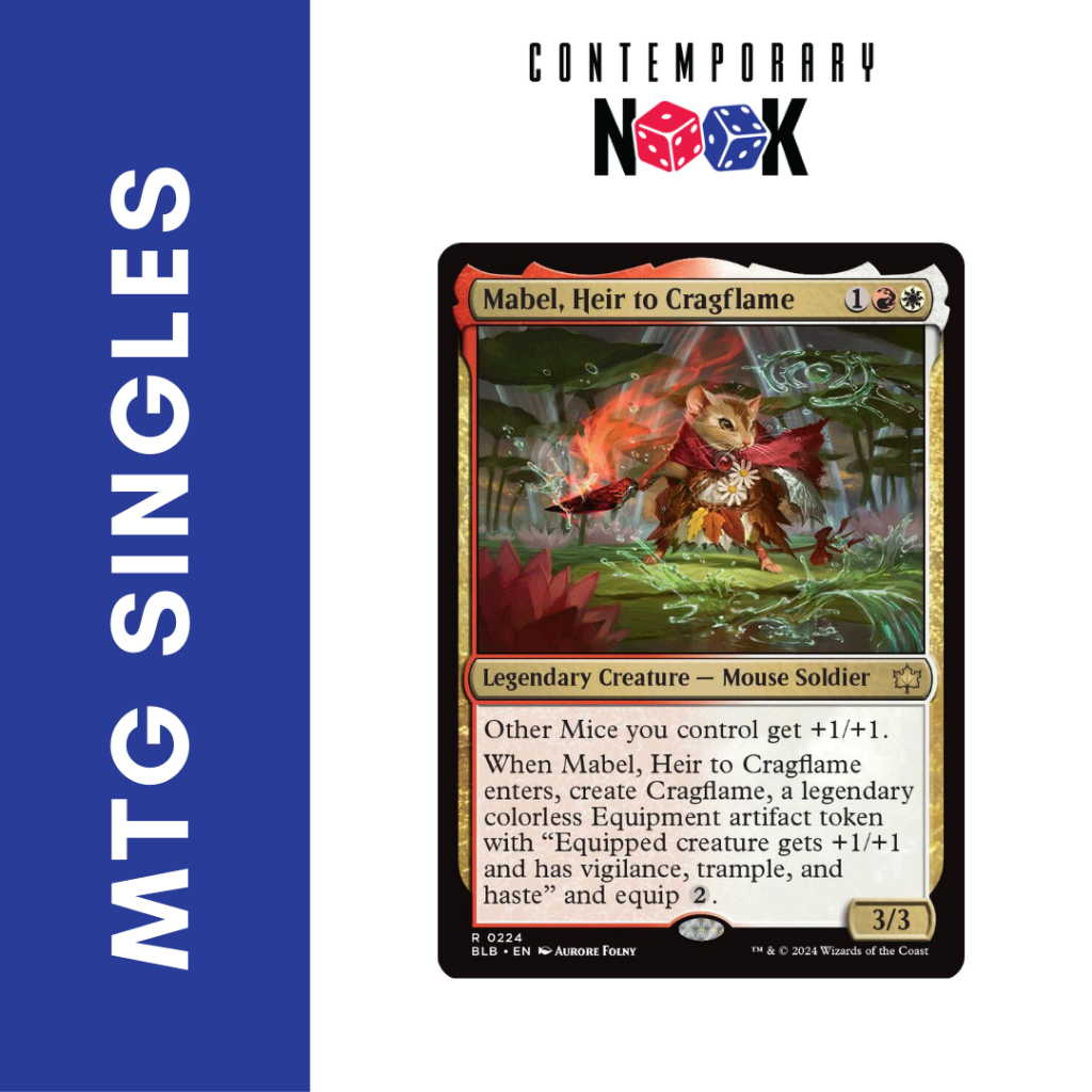 Mabel, Heir to Cragflame - Bloomburrow (BLB) - Contemporary Nook ...