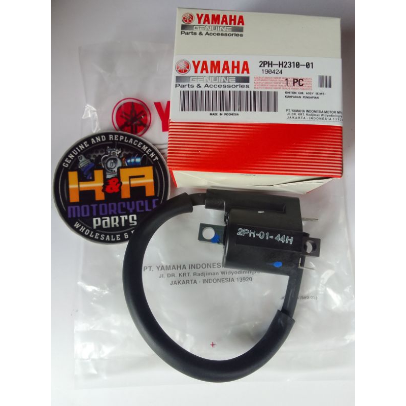 Yamaha Genuine Ignition coil Mio i125,MSI125,Mio Gear125 | Shopee ...