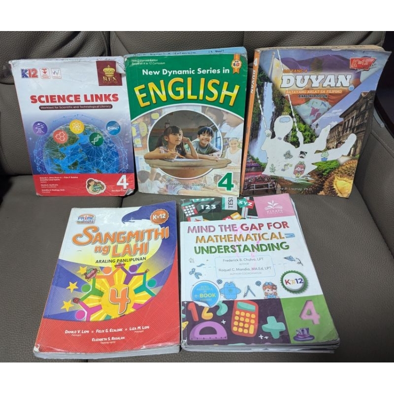 Grade 4 books Set F (Used) | Shopee Philippines