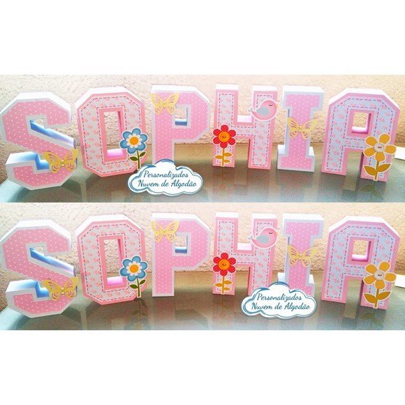 Letter Standee/ Customized Letter Standee/ Number Standee 1 | Shopee ...