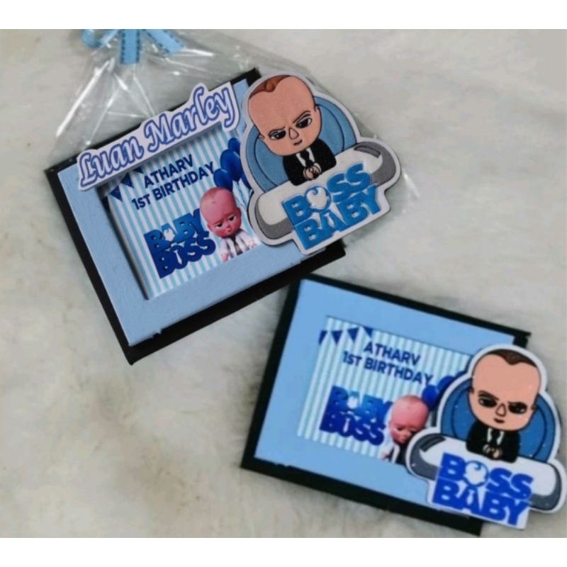 Ref magnet for Christening and birthday souvenir Boss Baby 3-5 days ...