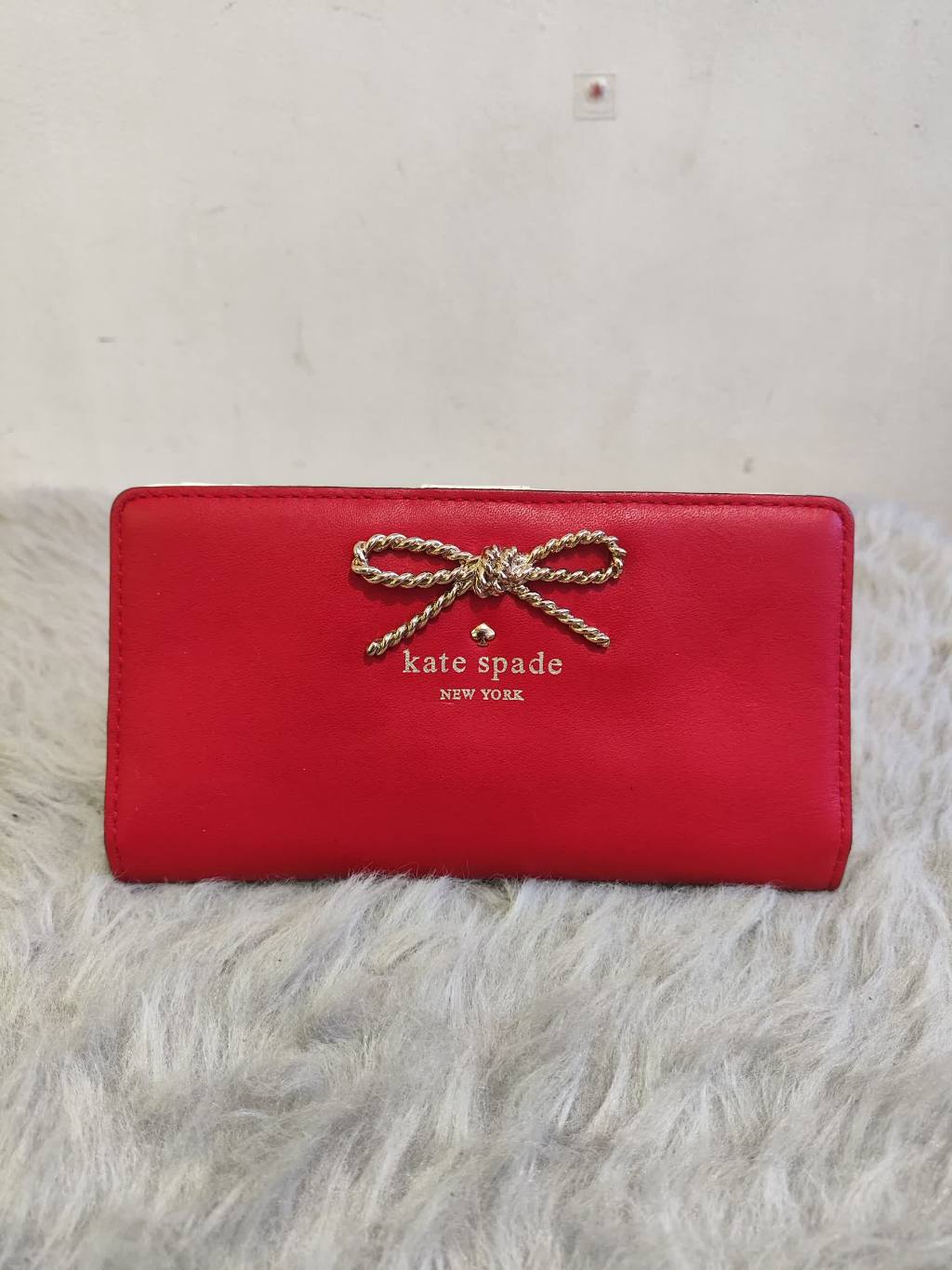 Kate Spade leather bifold wallet (Original Preloved) | Shopee Philippines