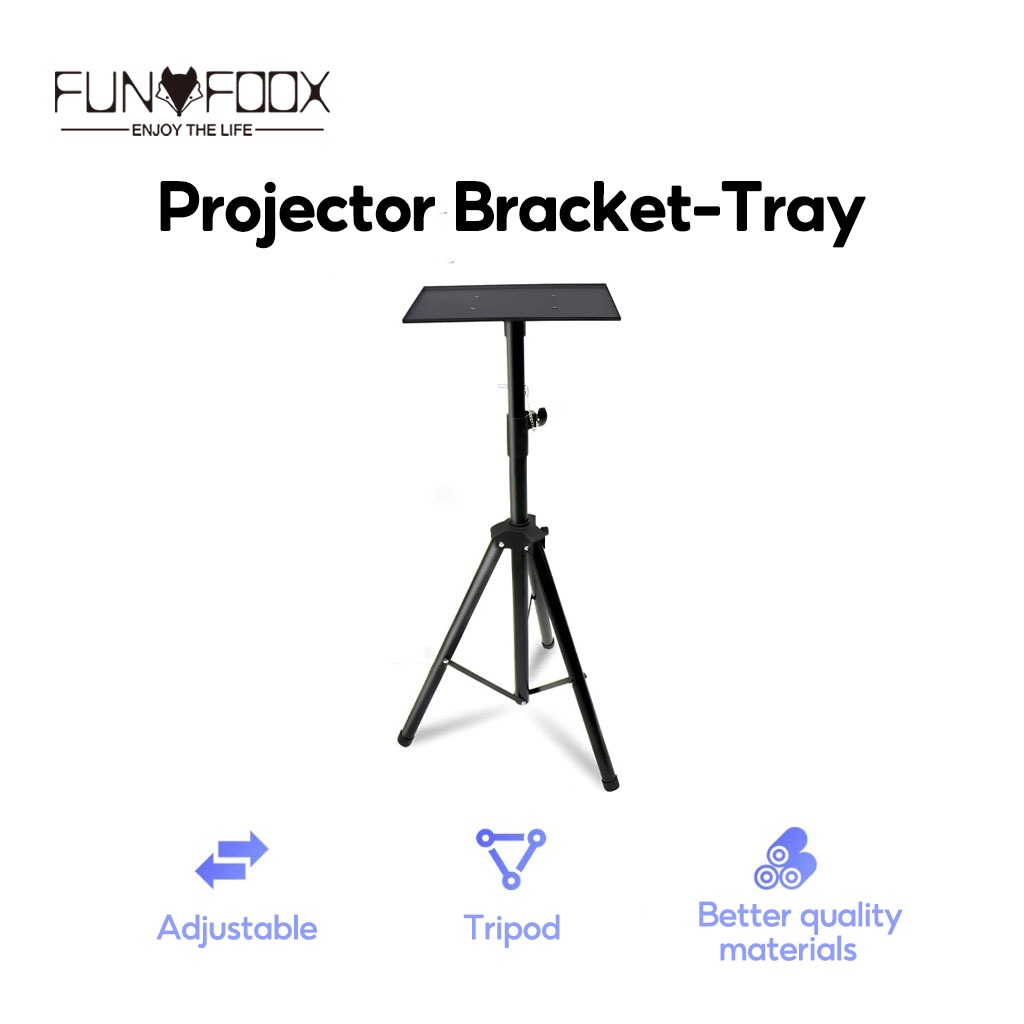 FUNFOOX TOD Projector Stand foldable steel material Can carry a maximum ...