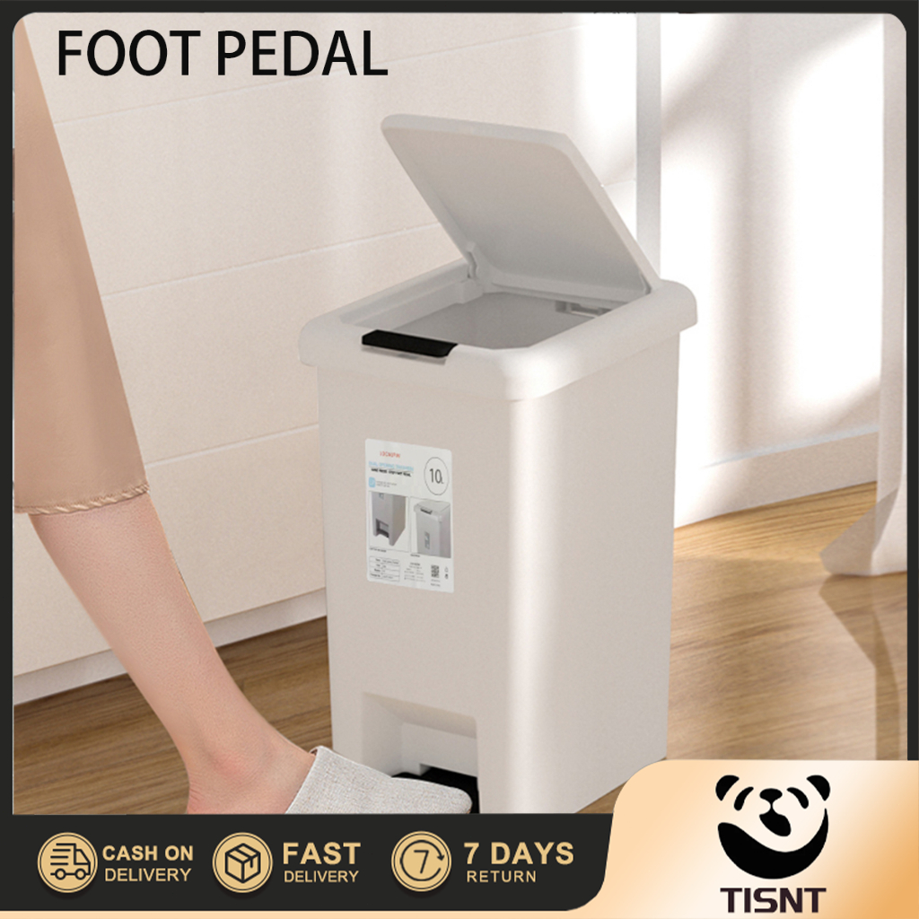 Multipurpose Two Way Opening Trash Can Foot Pedal Press Lid Recycling ...