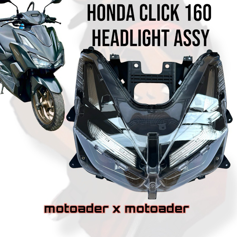 Honda Click 160 Headlight Assy | Shopee Philippines
