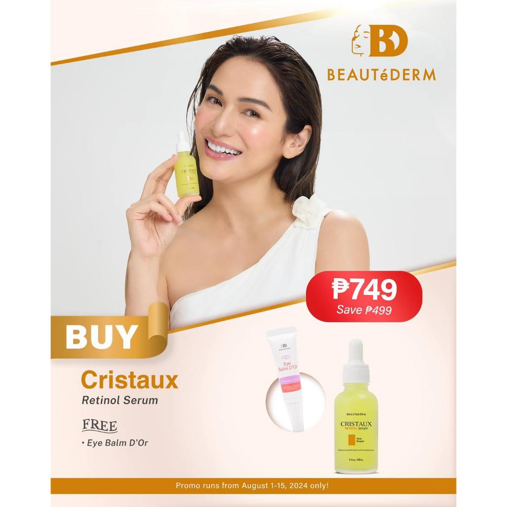 Beautederm Cristaux Three-Mendous Trio Serum | Shopee Philippines