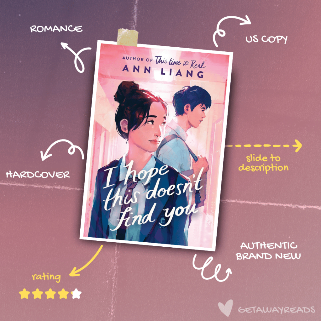 I Hope This Doesn't Find You by Ann Liang (Hardcover) | Shopee Philippines