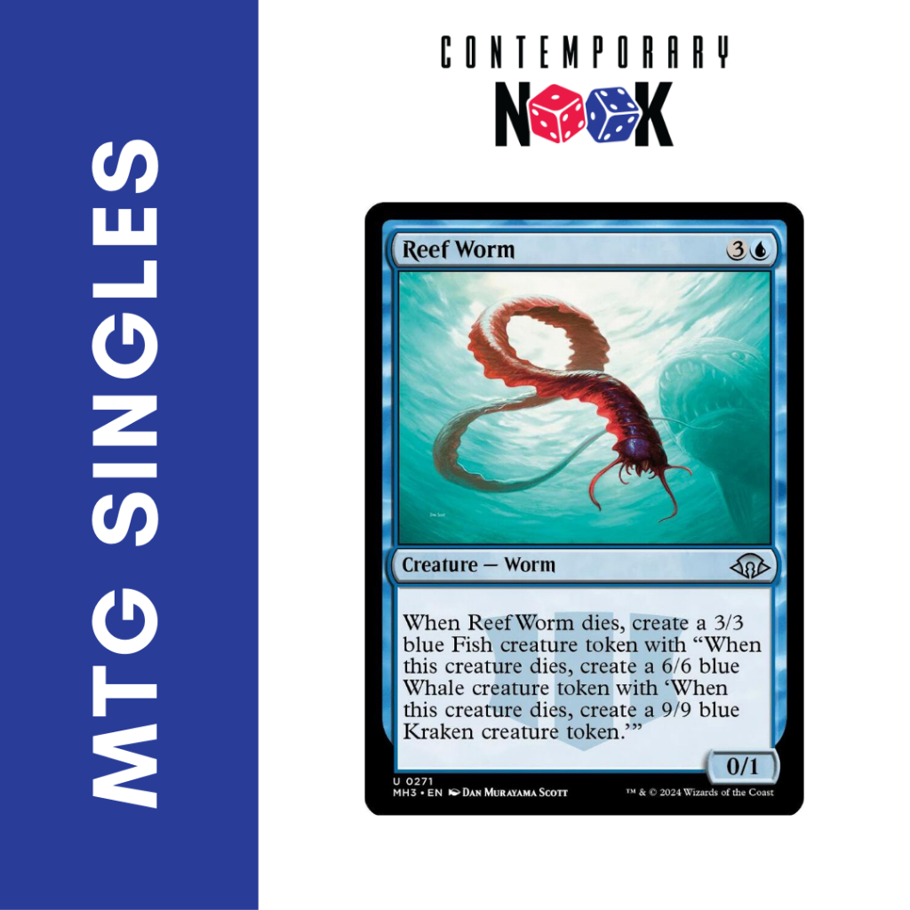 Reef Worm - Modern Horizons 3 (MH3) - Contemporary Nook | Shopee ...