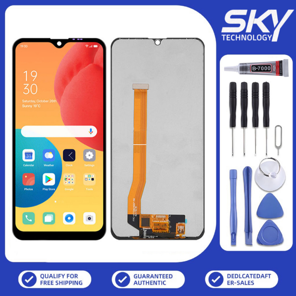 Realme C11 2020 2021 C12 C15 C20 C21 C25 C25S A15 A16 LCD LCD+ Display Screen assembly ...