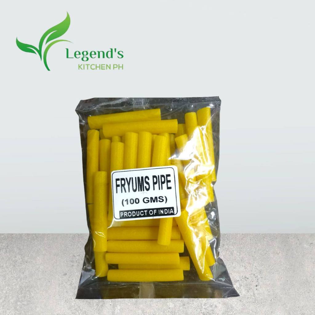 Fryums Pipe Indian Snack| Far-Far| Ready to Fry Indian Crackers (100g ...