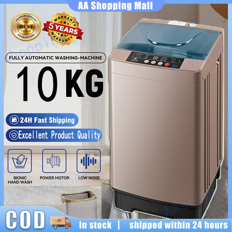 Fully Automatic Washing Machines With Dryer Multifunctional 10KG Large ...