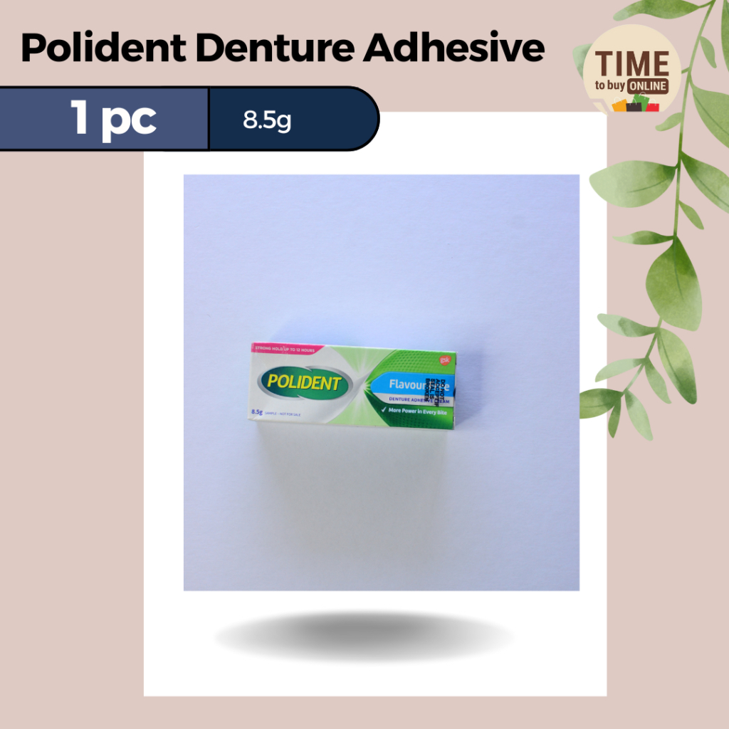 Polident Denture Adhesive Cream 8.5g (Small Size) | Shopee Philippines
