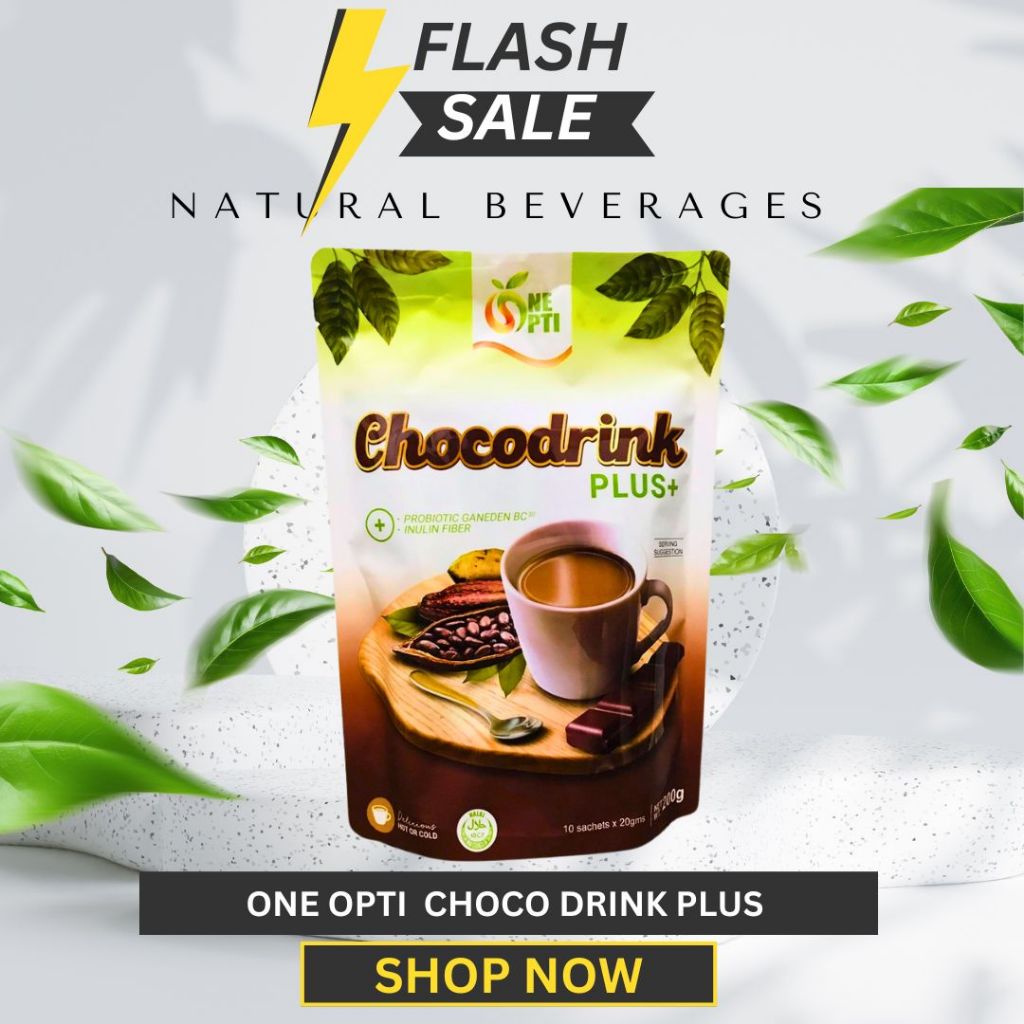 Opti Choco Drink Plus (10 sachets) | Shopee Philippines