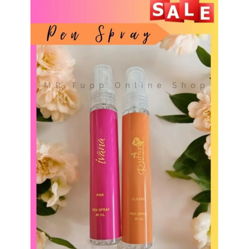 Tupperware Pen Spray for Ivana & A Little Romance 40ml | Shopee Philippines