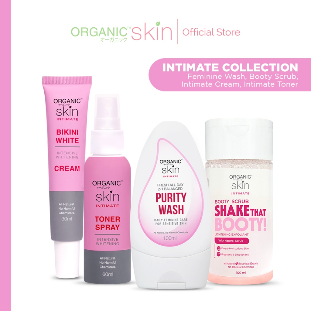 Organic Skin Japan Intimate Collection with Bikini Whitening Cream ...