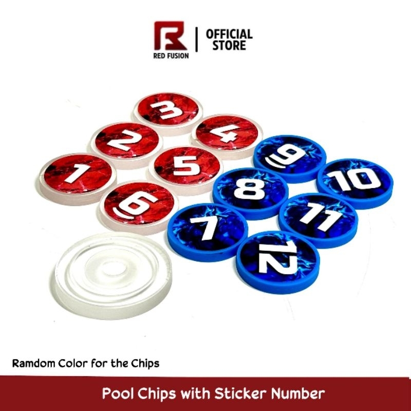 Premium Quality Pool Chips With Number | Shopee Philippines