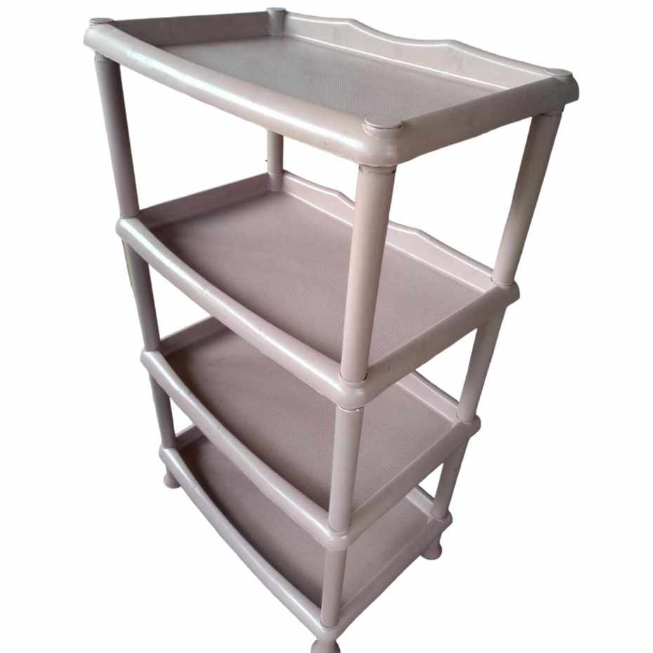 Multi Layer 4 LAYER Utility Rack Aesthetic Organizer Shelves STOCK N0 ...