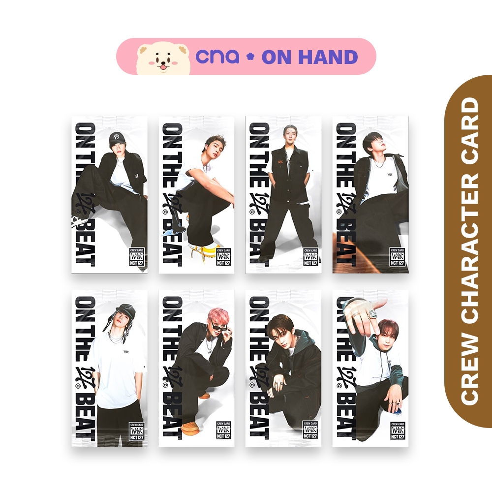 CNA NCT 127 - WALK (Walk Crew Character Card Ver.) 6th Album | Shopee Philippines