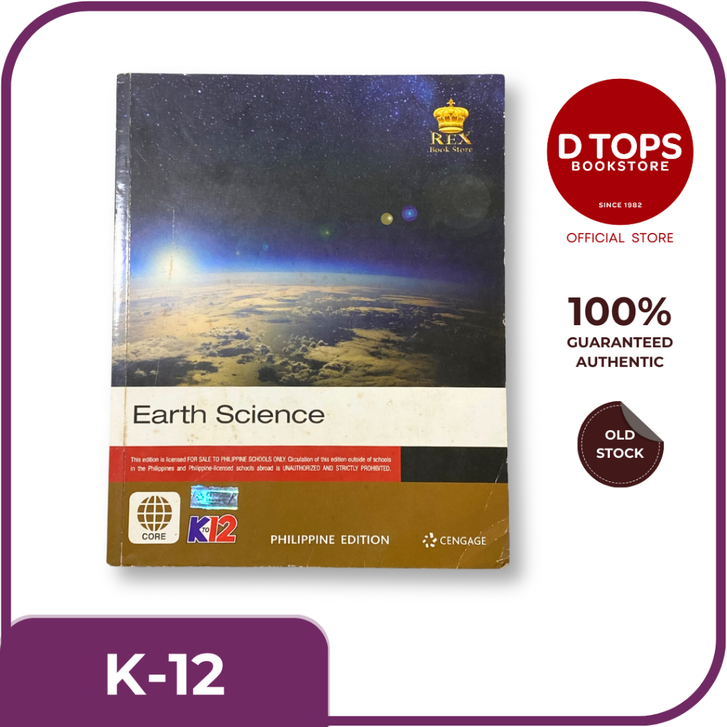 EARTH SCIENCE K12 Philippine Edition by REX Bookstore | Shopee Philippines