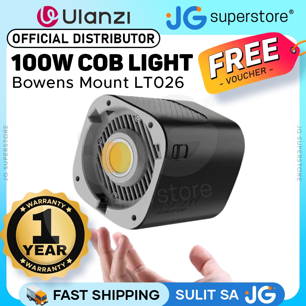 Ulanzi LT026 100W Compact COB LED Video Light 5600K CCT Daylight CRI 95 ...