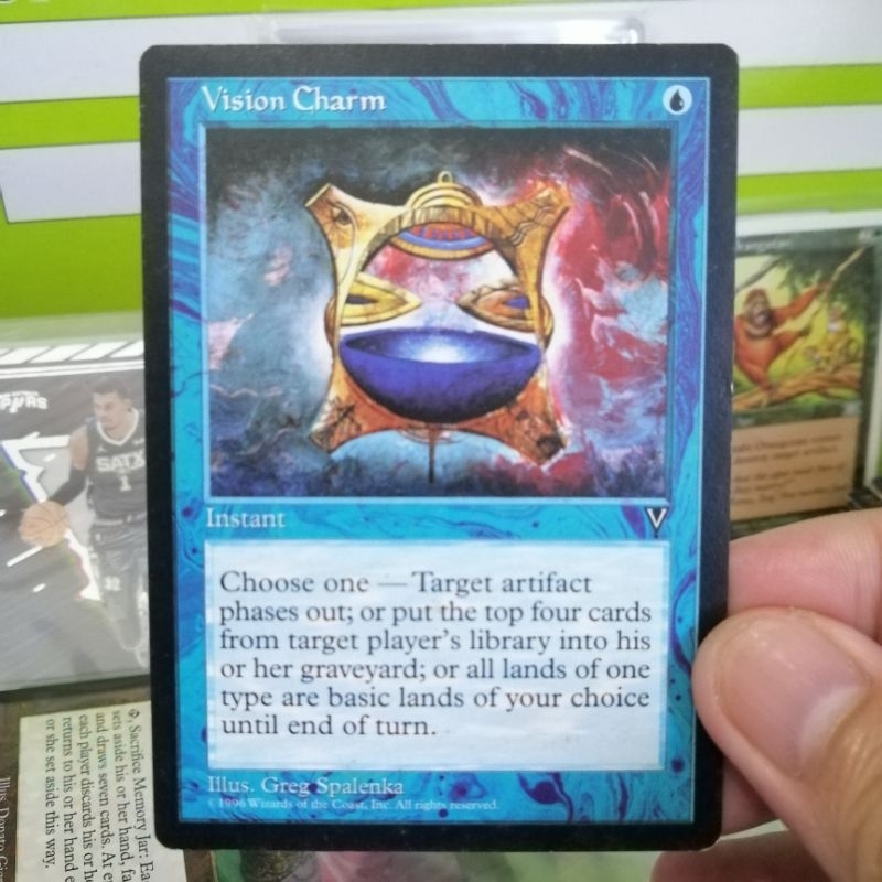 1 PLAYED Vision Charm Visions MTG card magic the gathering | Shopee ...