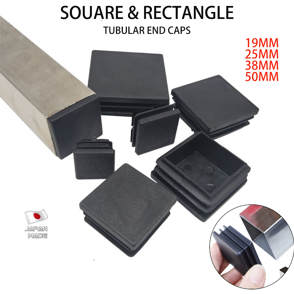 Square/Rectangle Tubular Plastic Plug Cap for Chair Table Furnitures ...