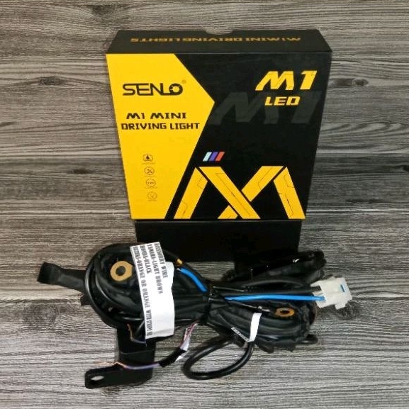 Plug & Play with harness Senlo M1 Mini Driving Light V3 30 Watts ( 3 ...