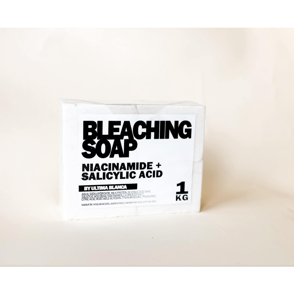 1 KILO BLEACHING SOAP W/ NIACINAMIDE AND SALICYLIC ACID | Shopee ...
