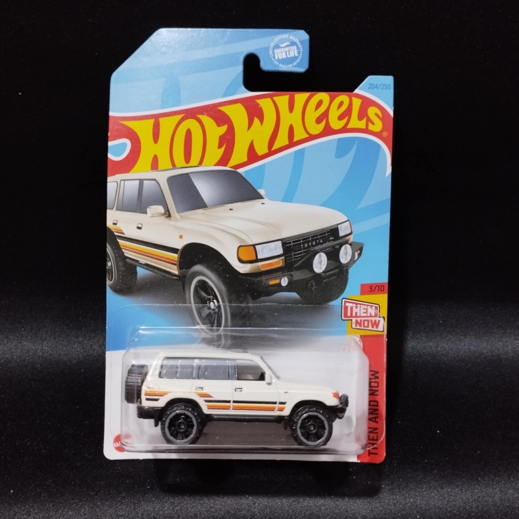 Hot Wheels Toyota Land Cruiser 80 (Cream) Then And Now Series | Shopee ...
