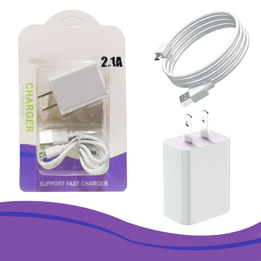 2.1 Quick Charging Adapter And Cord Travel Universal Micro V8 For ...