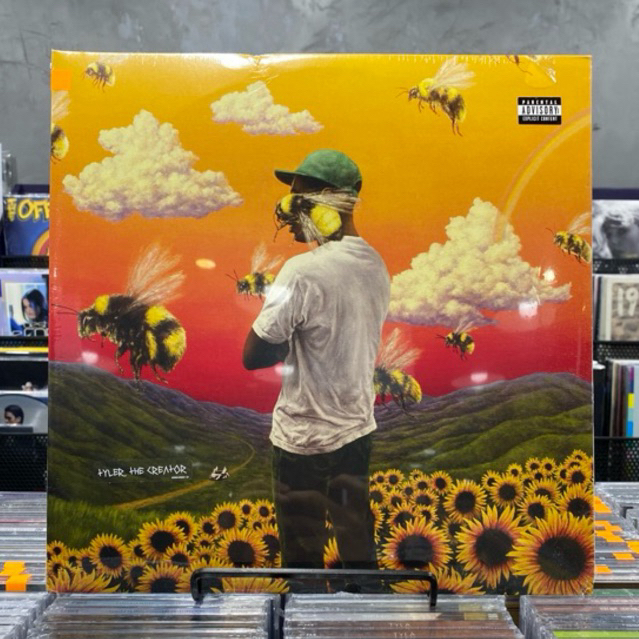 TYLER THE CREATOR Flower Boy Vinyl, Cover Dent (Black, 2LP) | Shopee ...
