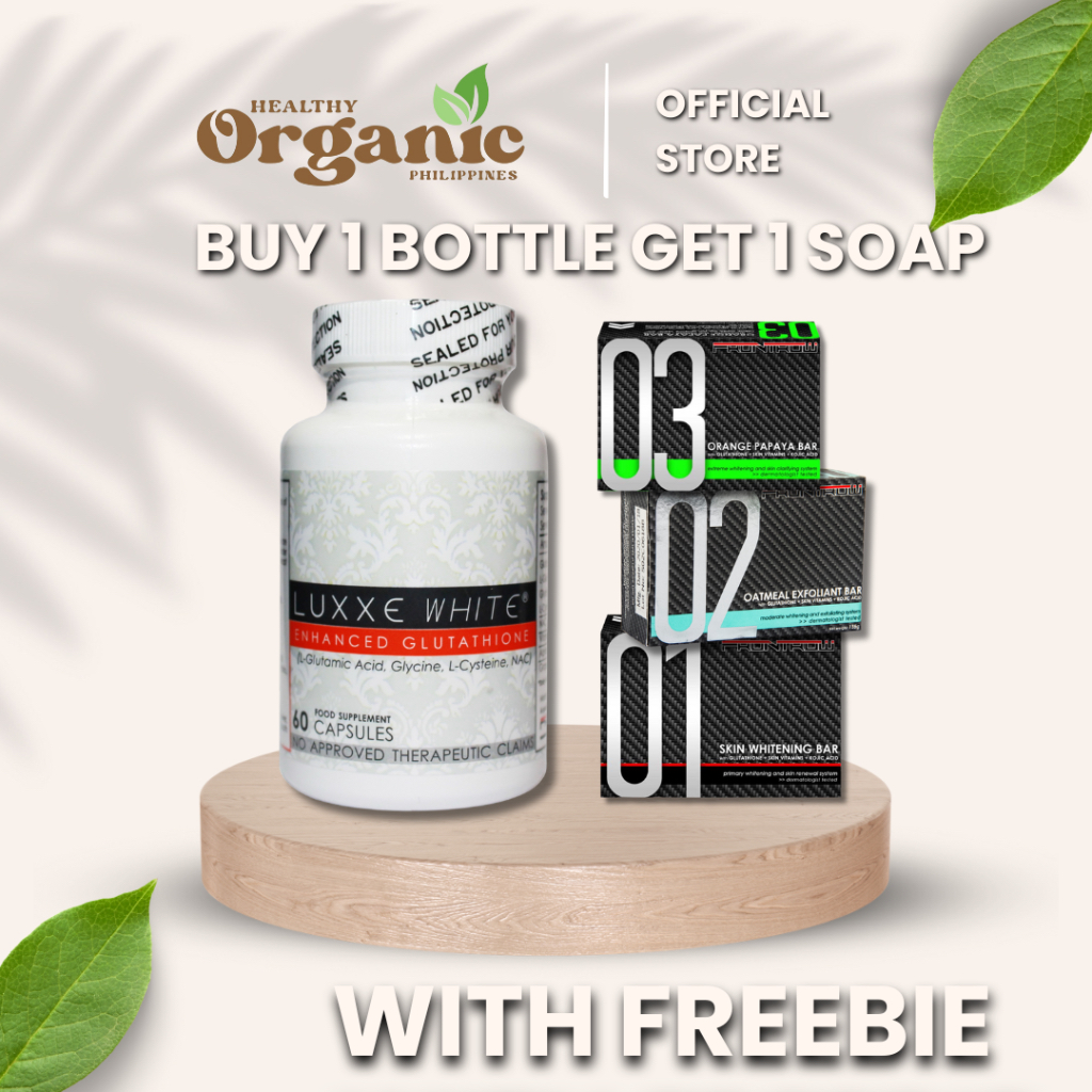 BUY 1 GET 1 SOAP FRONTROW Luxxe White Enhanced Glutathione Whitening ...