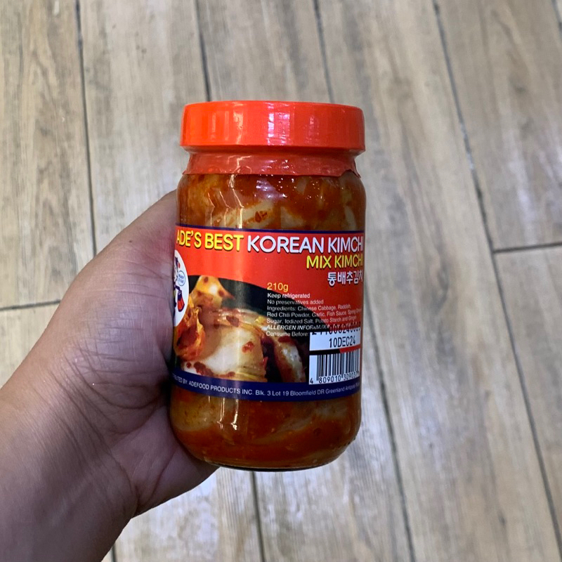 ADE'S BEST KOREAN KIMCHI MIX KIMCHI 210g | Shopee Philippines